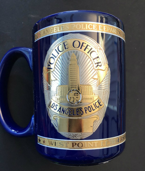 LOS ANGELES POLICE WEST POINT MUG