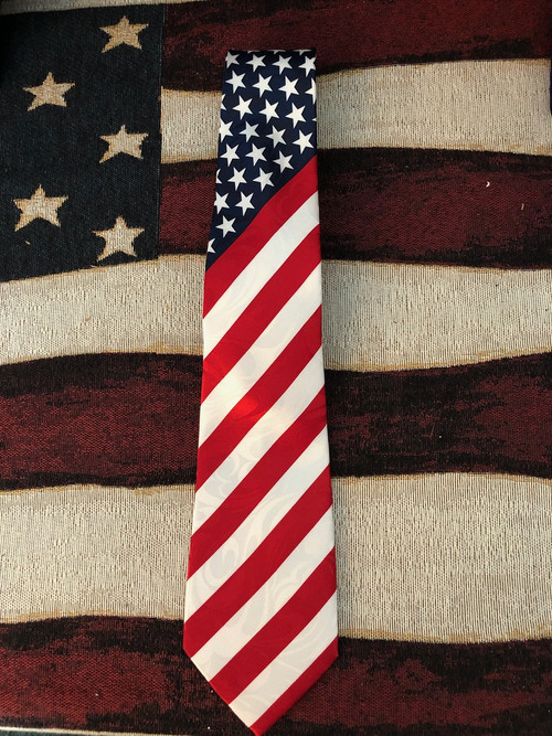 USA FLAG TIE