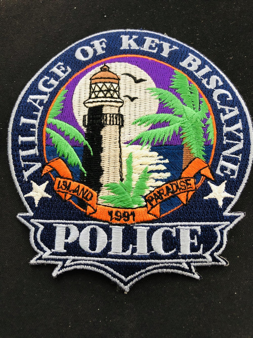 KEY BISCAYNE POLICE PATCH
