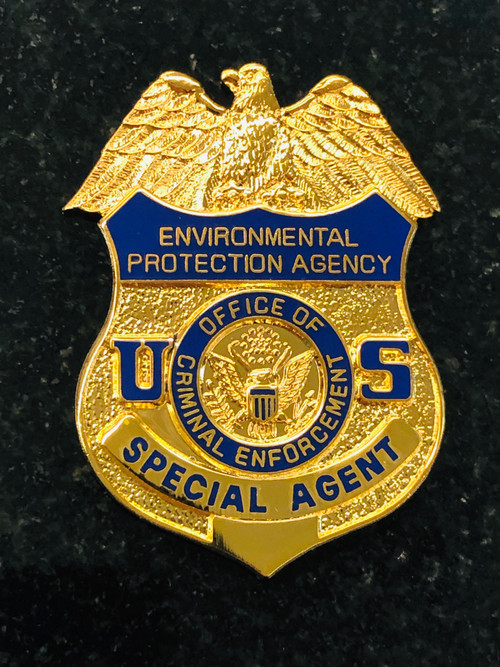 ENVIRONMENTAL PROTECTION AGENCY CRIMINAL ENFORCEMENT PAPERWEIGHT