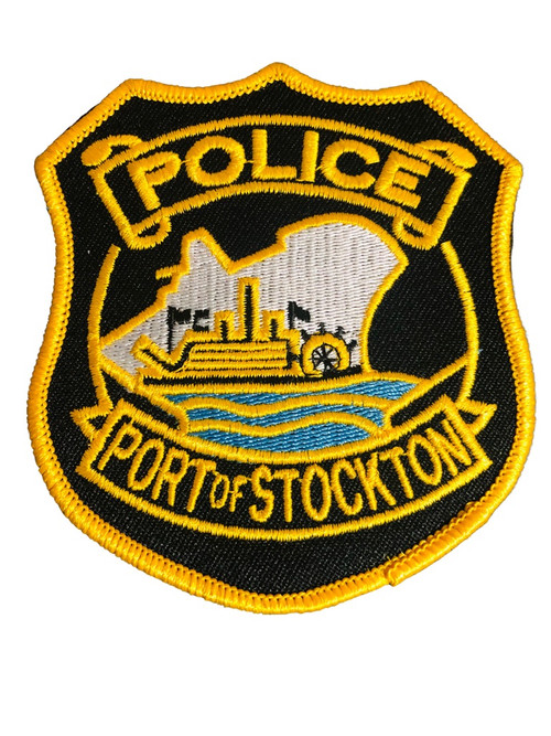 PORT OF STOCKTON CA POLICE PATCH