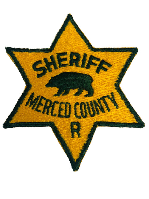 SHERIFF MERCED COUNTY CA PATCH