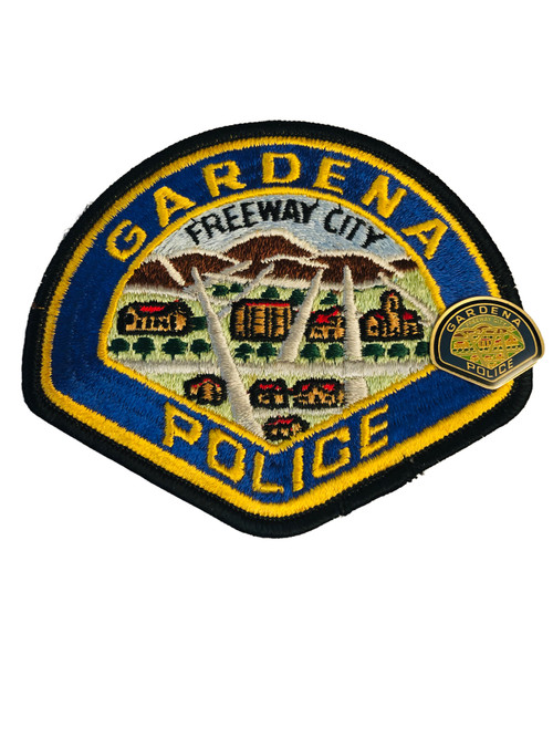 GARDENA POLICE CA PATCH