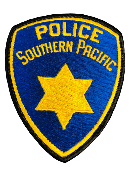 SOUTHERN PACIFIC POLICE CA PATCH