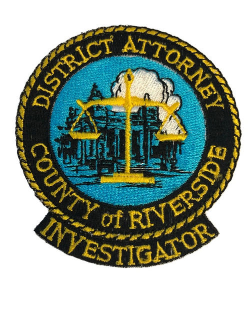 RIVERSIDE CTY DISTRICT ATTORNEY PATCH