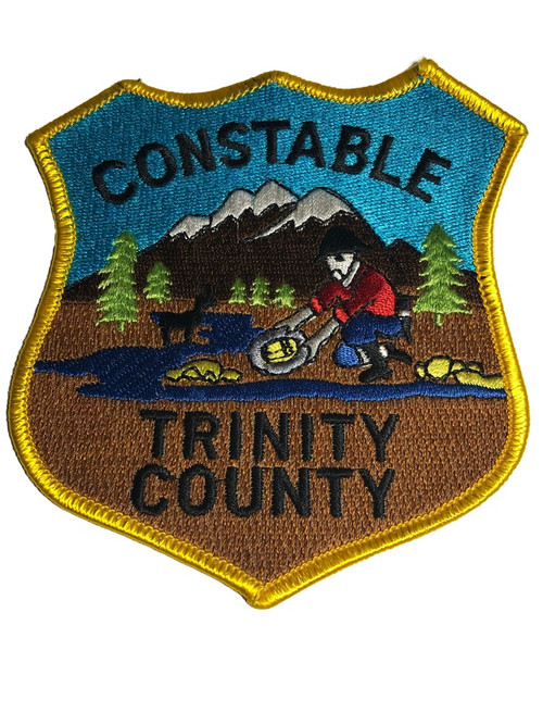 TRINITY CTY CA CONSTABLE PATCH