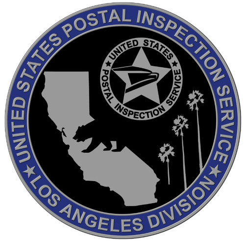 USPIS LA Division PLAQUE