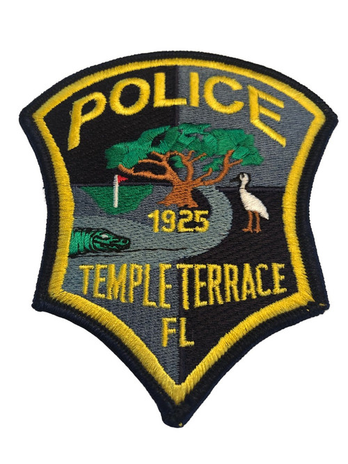 TEMPLE TERRACE FL POLICE PATCH