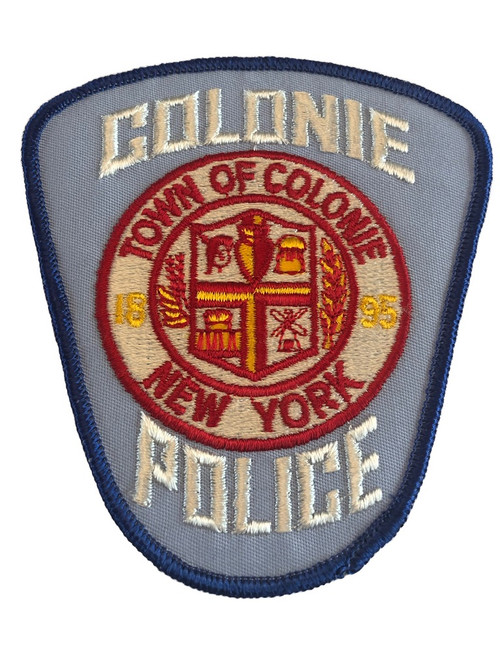 COLONIE NY POLICE PATCH