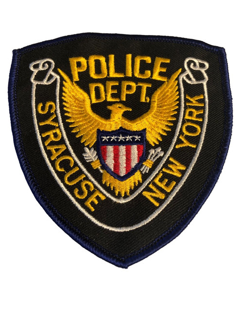 SYRACUSE NY POLICE PATCH EAGLE