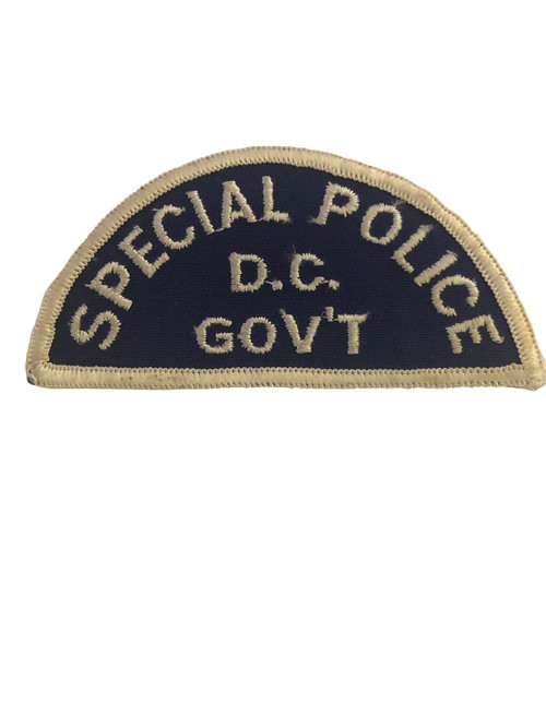 D. C. GOV'T SPECIAL POLICE PATCH
