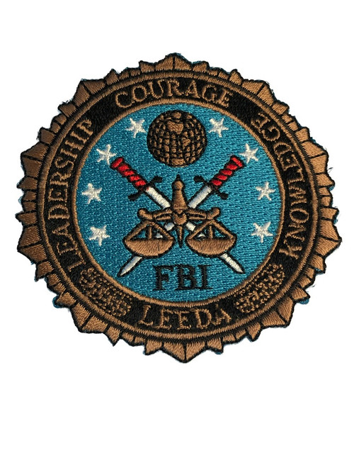FBI LEEDA PATCH