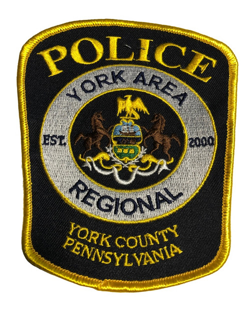 YORK PA REGIONAL POLICE PATCH