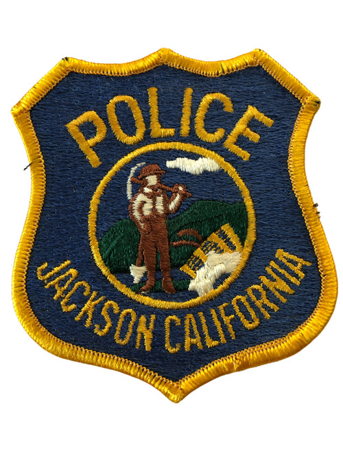 JACKSON POLICE CA POLICE PATCH RARE