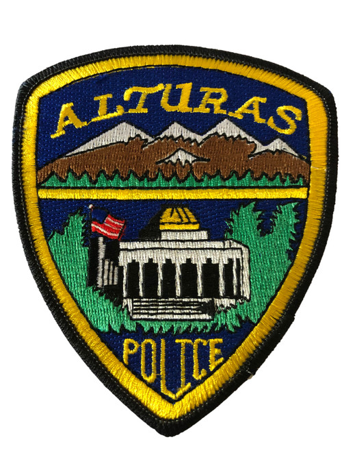ALTURAS POLICE CA PATCH