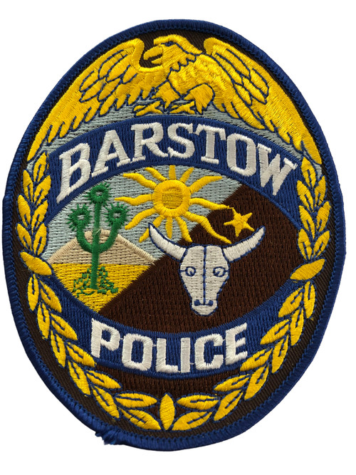 BARSTOW POLICE CA PATCH