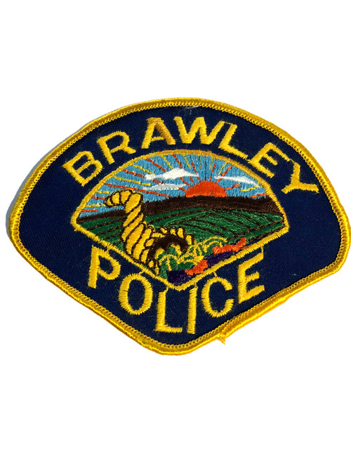 BRAWLEY POLICE CA PATCH