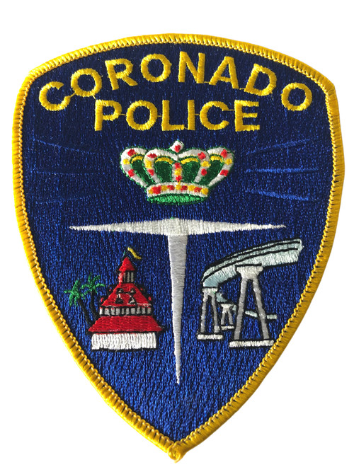 CORONADO POLICE CA PATCH