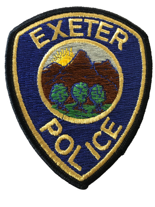 EXETER POLICE CA PATCH