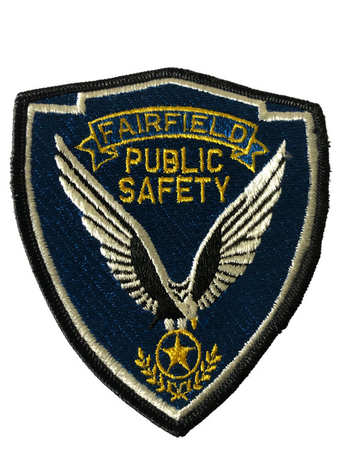 FAIRFIELD POLICE CA PATCH
