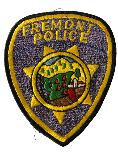 FREMONT POLICE CA OLD SCHOOL PATCH