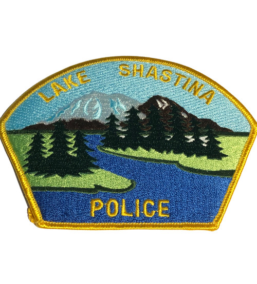 LAKE SHASTINA POLICE CA PATCH