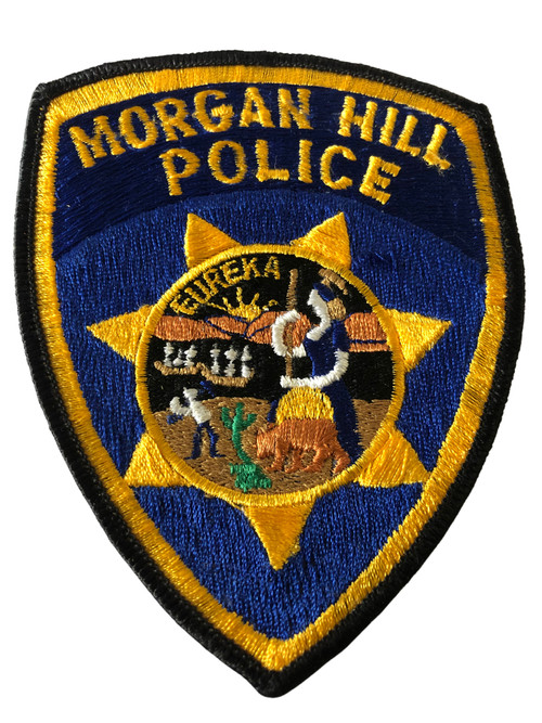 MORGAN HILL POLICE CA PATCH