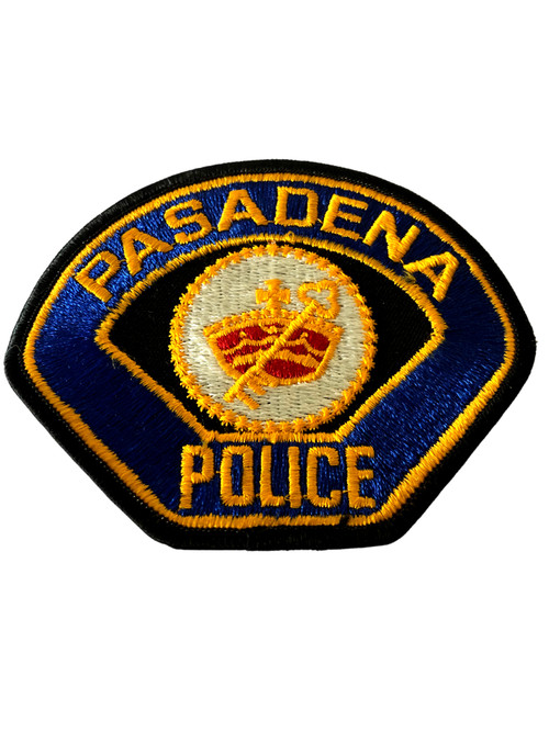 PASADENA POLICE CA PATCH