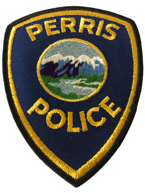 PERRIS POLICE CA PATCH