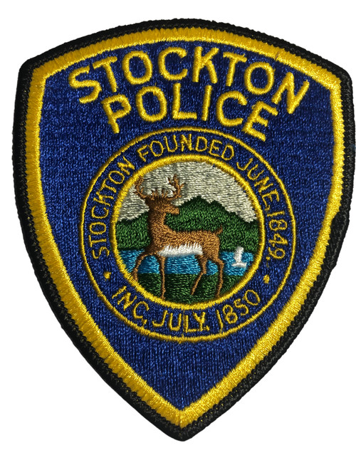 STOCKTON POLICE CA PATCH