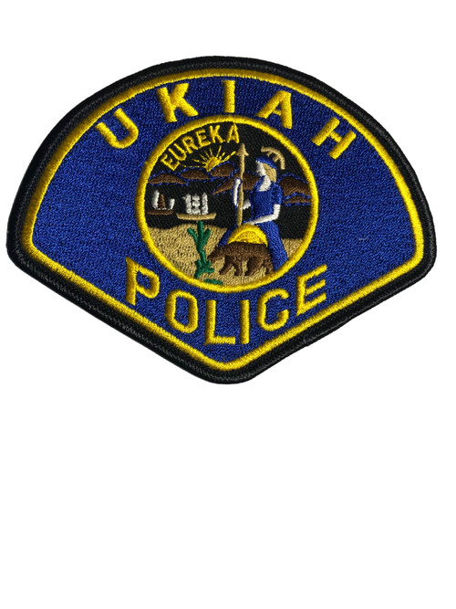 UKIAH POLICE CA PATCH