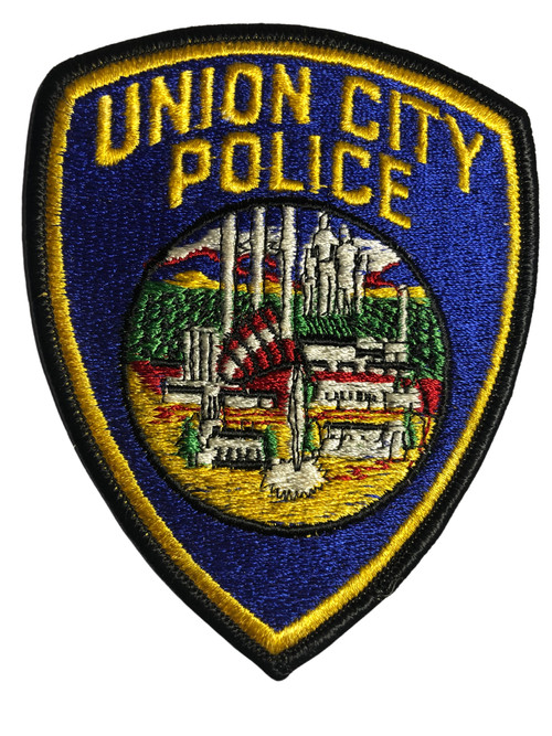 UNION CITY POLICE CA PATCH