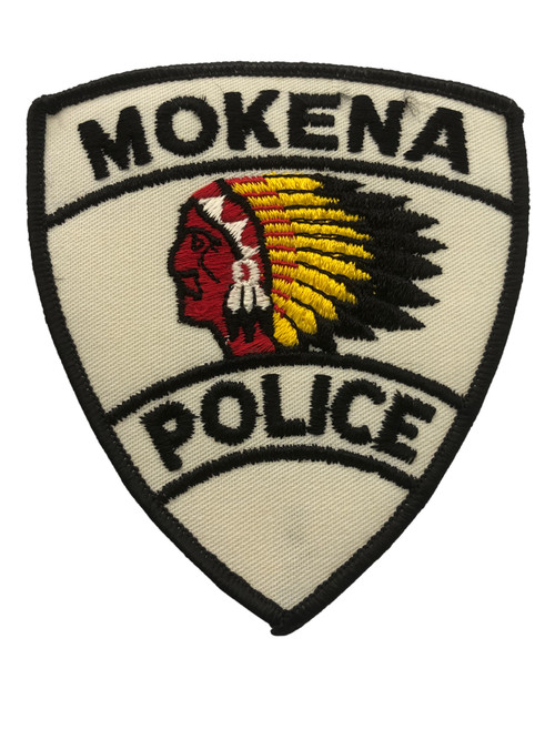 MOKENA POLICE PATCH FREE SHIPPING