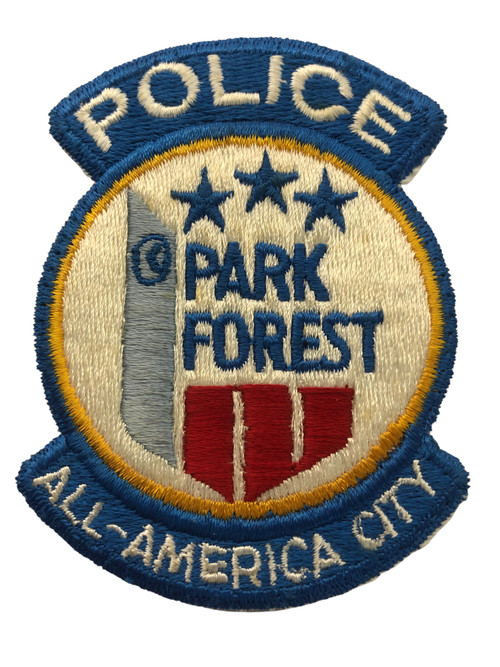 PARK FOREST IL POLICE PATCH FREE SHIPPING