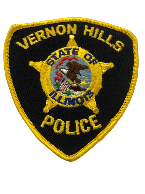 VERNON HILLS IL POLICE PATCH FREE SHIPPING