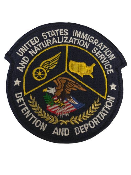 US IMMIGRATION DETENTION DEPORTATION POLICE PATCH