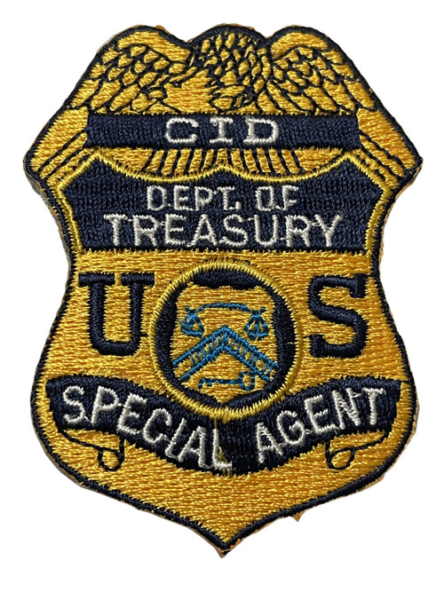 TREASURY CID SPECIAL AGENT PATCH FREE SHIPPING!