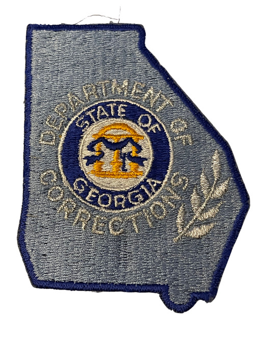 GEORGIA DEPT. OF CORRECTIONS GRAY PATCH