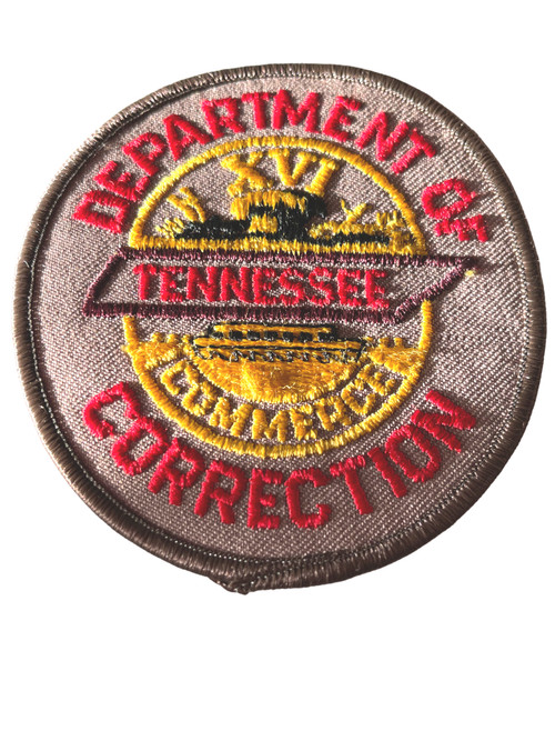 TENNESSEE DEPT OF CORRECTION PATCH
