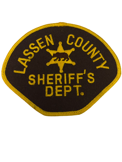 LASSEN COUNTY SHERIFF CA PATCH