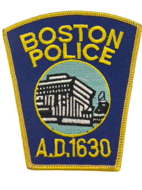 BOSTON MA POLICE PATCH