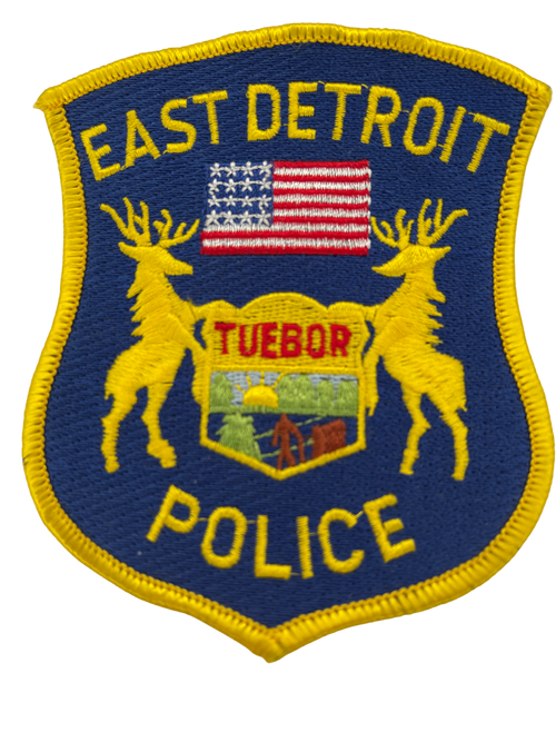 EAST DETROIT POLICE MI PATCH