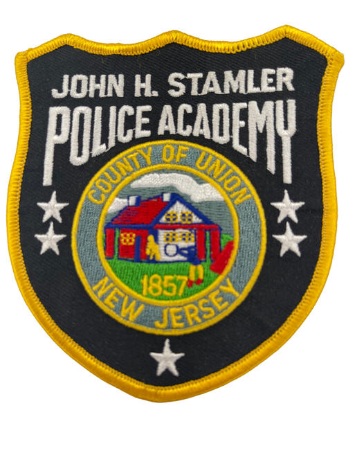 STAMLER POLICE ACADEMY NJ PATCH SMALL