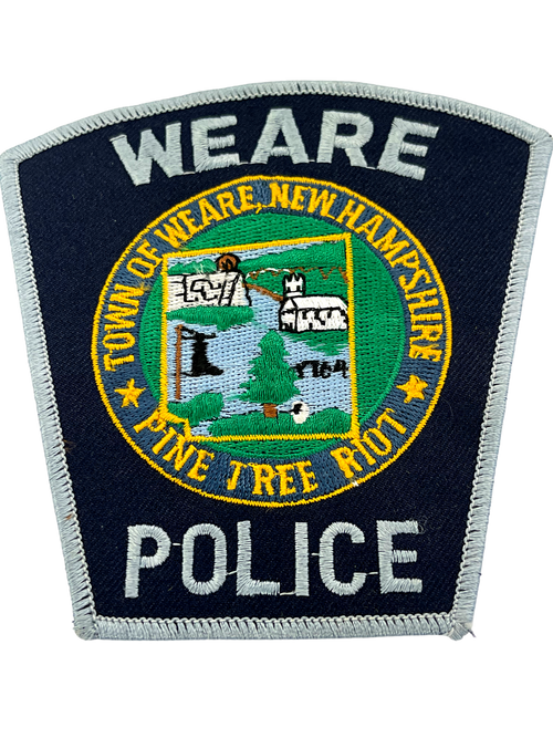 MANCHESTER POLICE NH PATCH