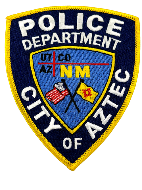 AZTEC POLICE NM PATCH