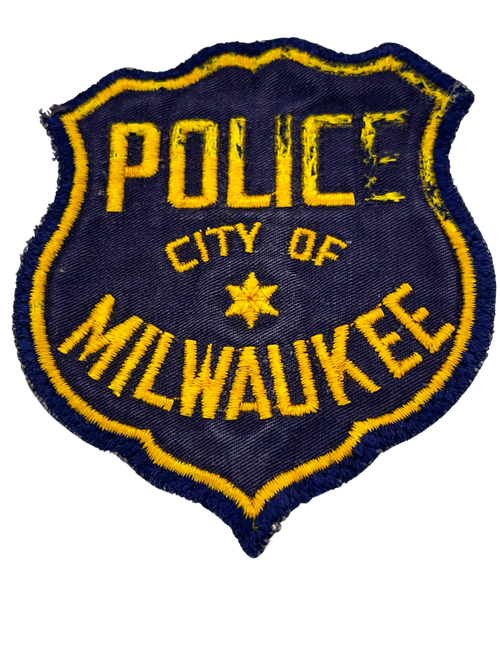 OLD SCHOOL MILWAUKEE WI POLICE PATCH