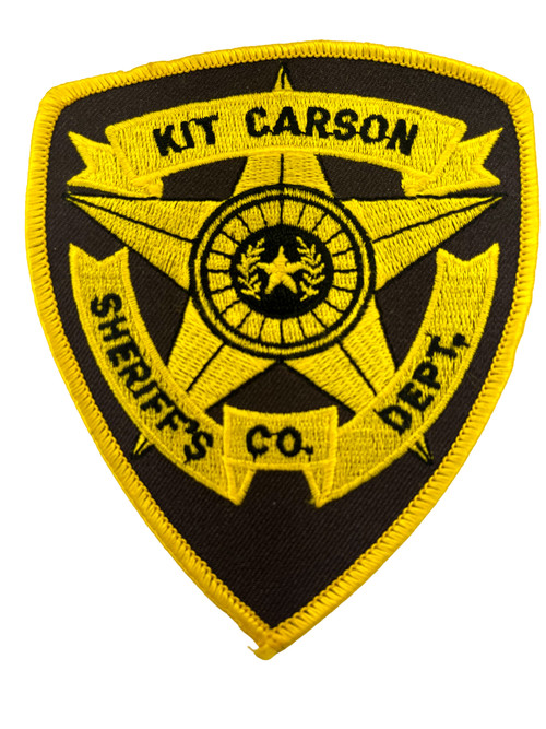 KIT CARSON COUNTY SHERIFF TX PATCH