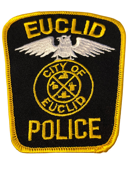 EUCLID OH POLICE BADGE PATCH FREE SHIPPING!