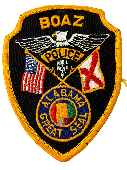 BOAZ POLICE AL PATCH