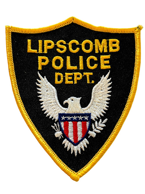 LIPSCOMB POLICE AL PATCH